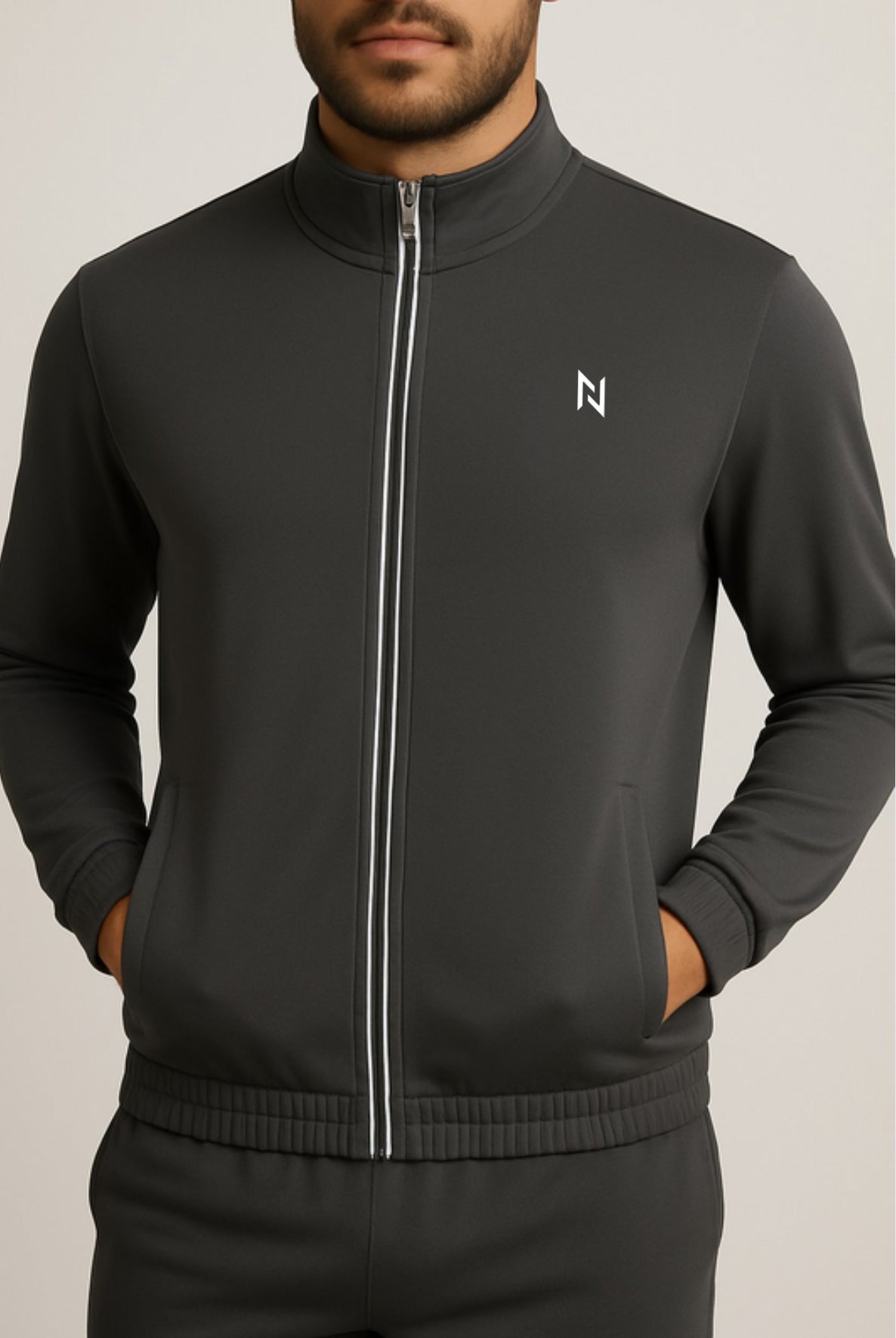 TEMPO LIGHTWEIGHT JACKET GREY | Nomad Apparel